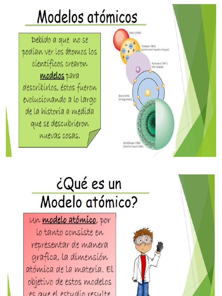 3° Sec - Modelos Atomicos | PDF