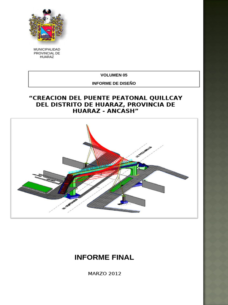Caratula Informe de Diseño | PDF