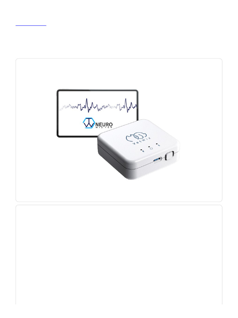 Biological Signal Monitor for Pets | PDF