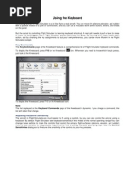FlightGear Keyboard Controls Guide | PDF | Control Key | Computer Keyboard