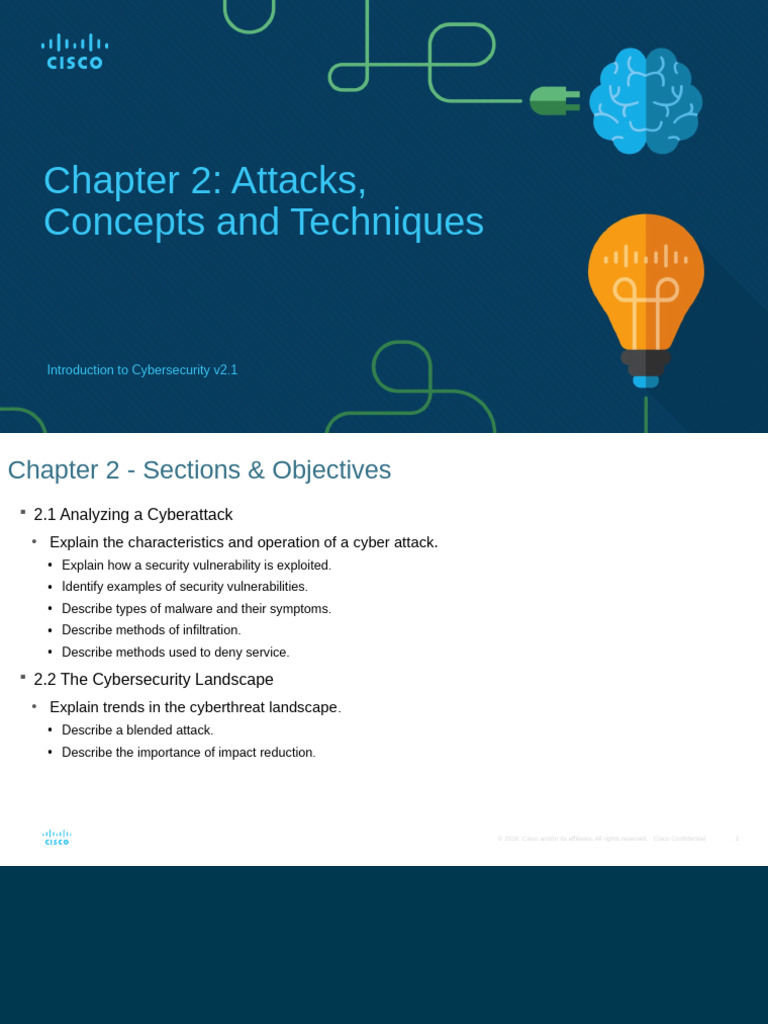 IntroCyberv2.2 Attacks Concepts and Techniques | PDF | Malware | Denial Of Service Attack
