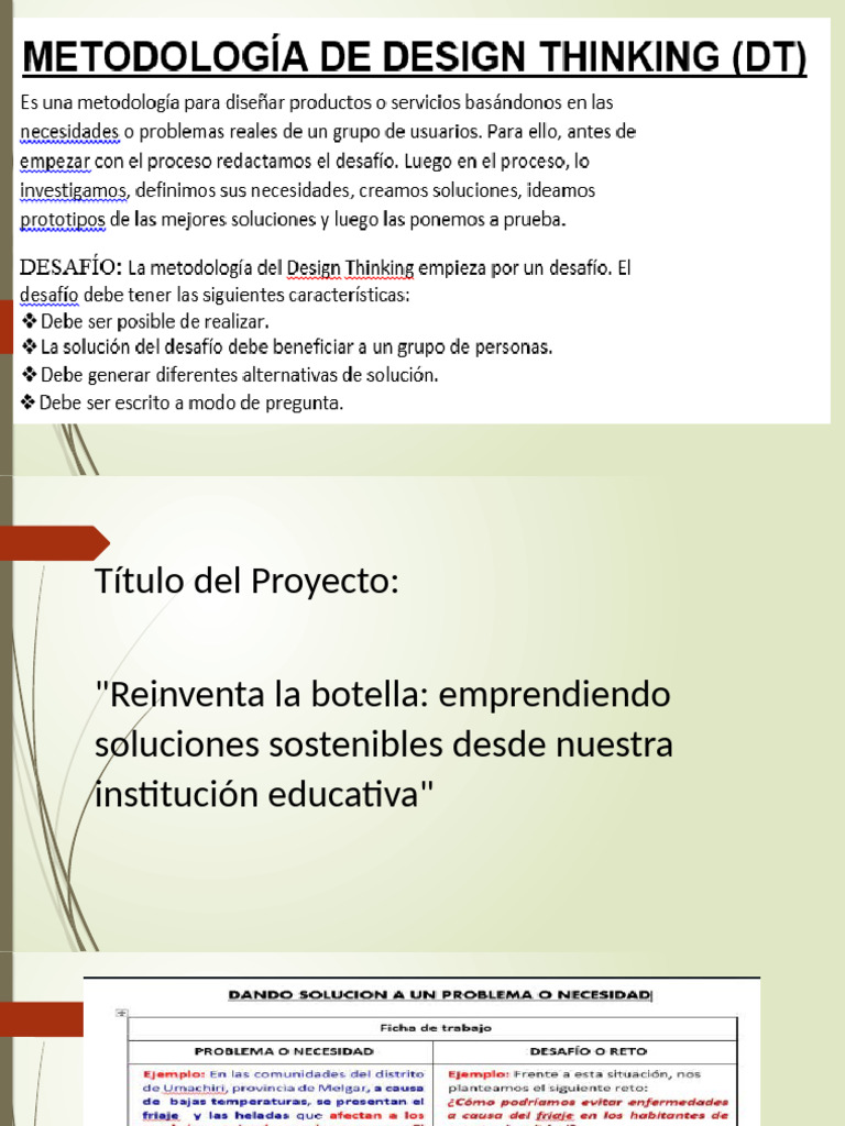 Fase Empatizar Design Thinking | PDF