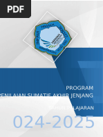 Program Kerja ANBK 2025 | PDF