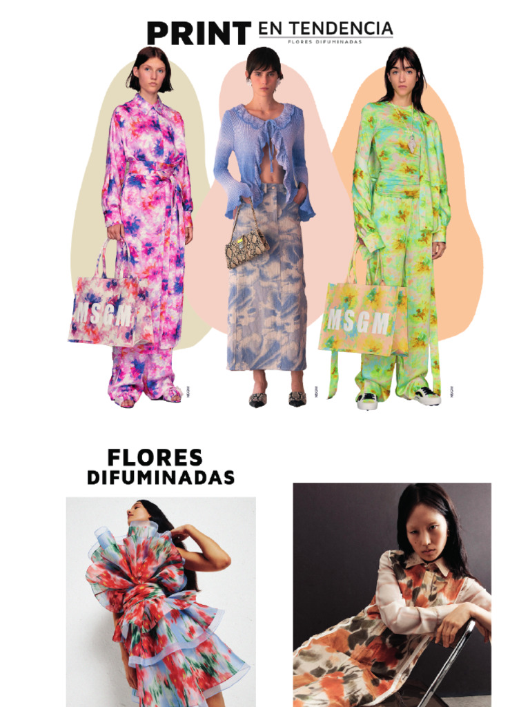 Coleccion Flores Difuminadas | PDF