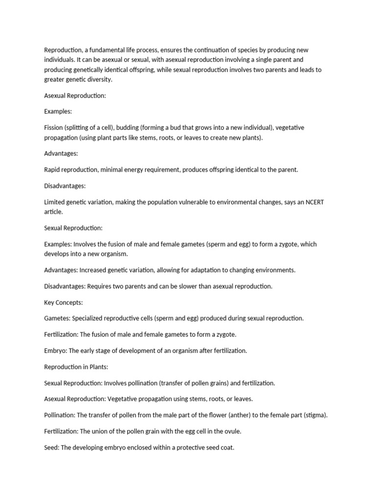 Reproduction research paper | PDF