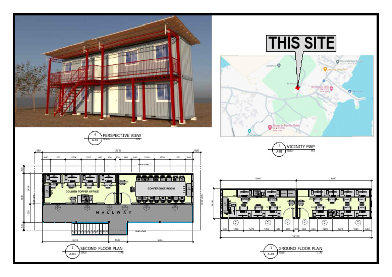 Proposed Location of Tempfacil | PDF | Technical Drawing | Infographics