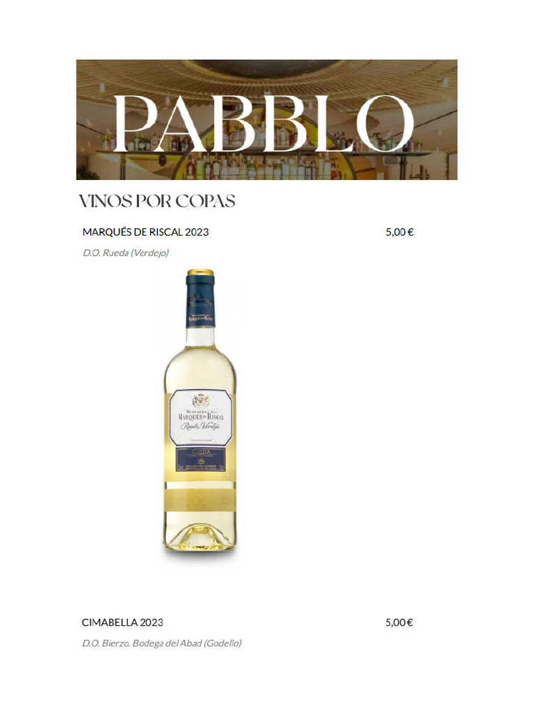 Pabblo carta | PDF