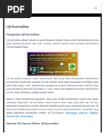 Panduan Analisis Statistik JASP untuk Mahasiswa | PDF