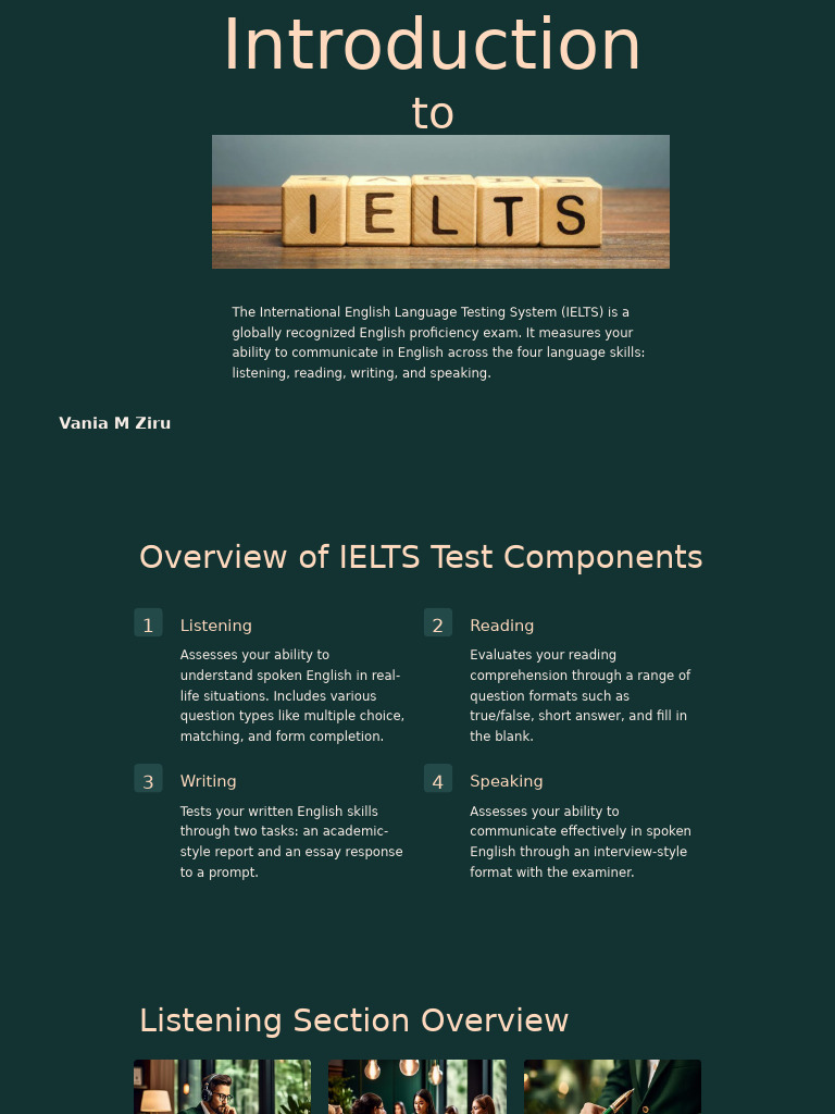 Comprehensive Guide to IELTS Exam | PDF | Reading Comprehension | Essays
