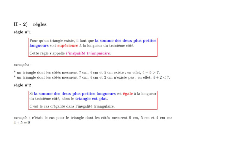 Regle Sur Triangle | PDF