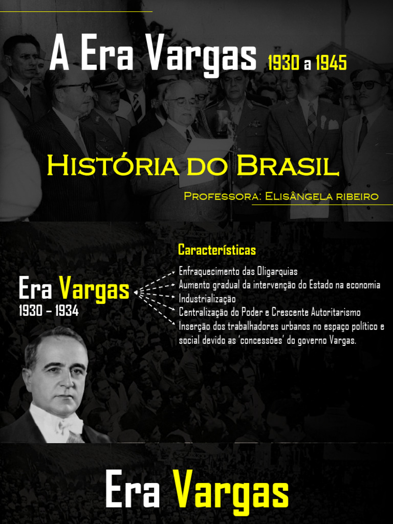 Brasil República - A Era Vargas | PDF | Brasil | Ciência Política