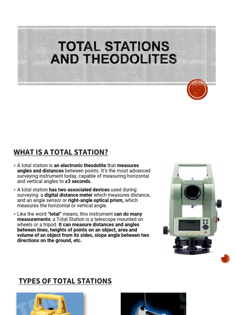 Ch.1-Total Station | PDF