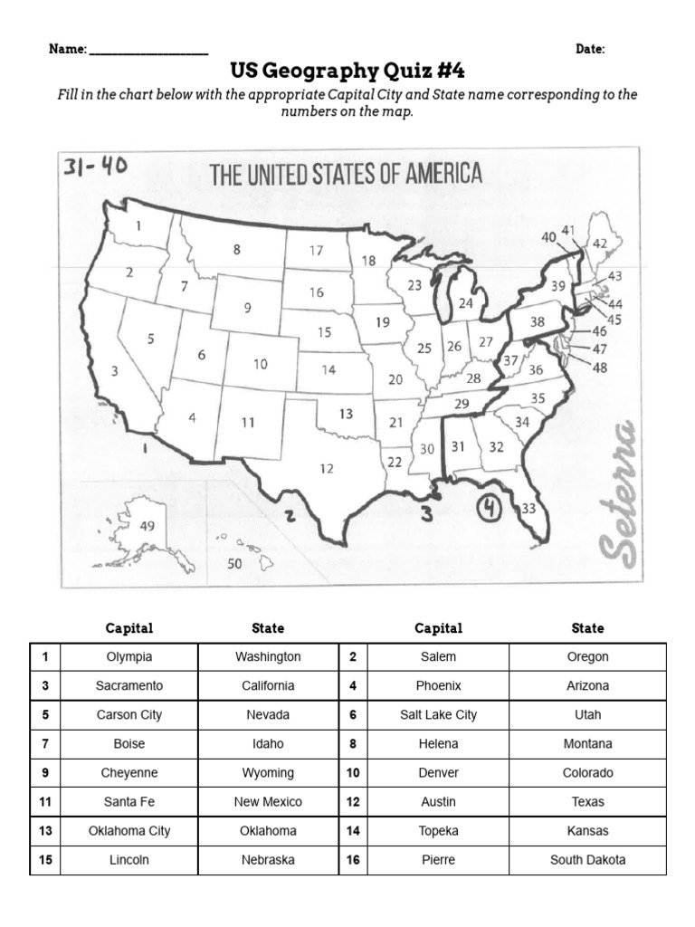 Kami Export - Hailey Schwartz - Map Quiz 4 (Key) | PDF
