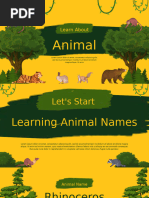 Eight-Letter Animal Names List | PDF