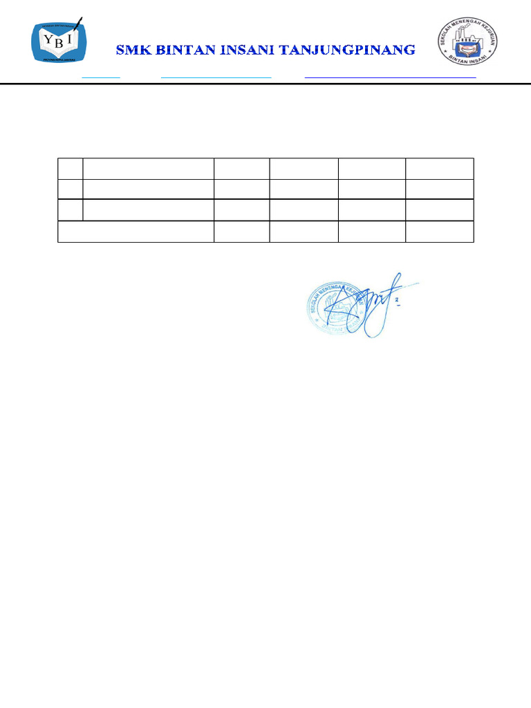 Permohonan RDT PPDB 2025 SMK Bintan Insani | PDF