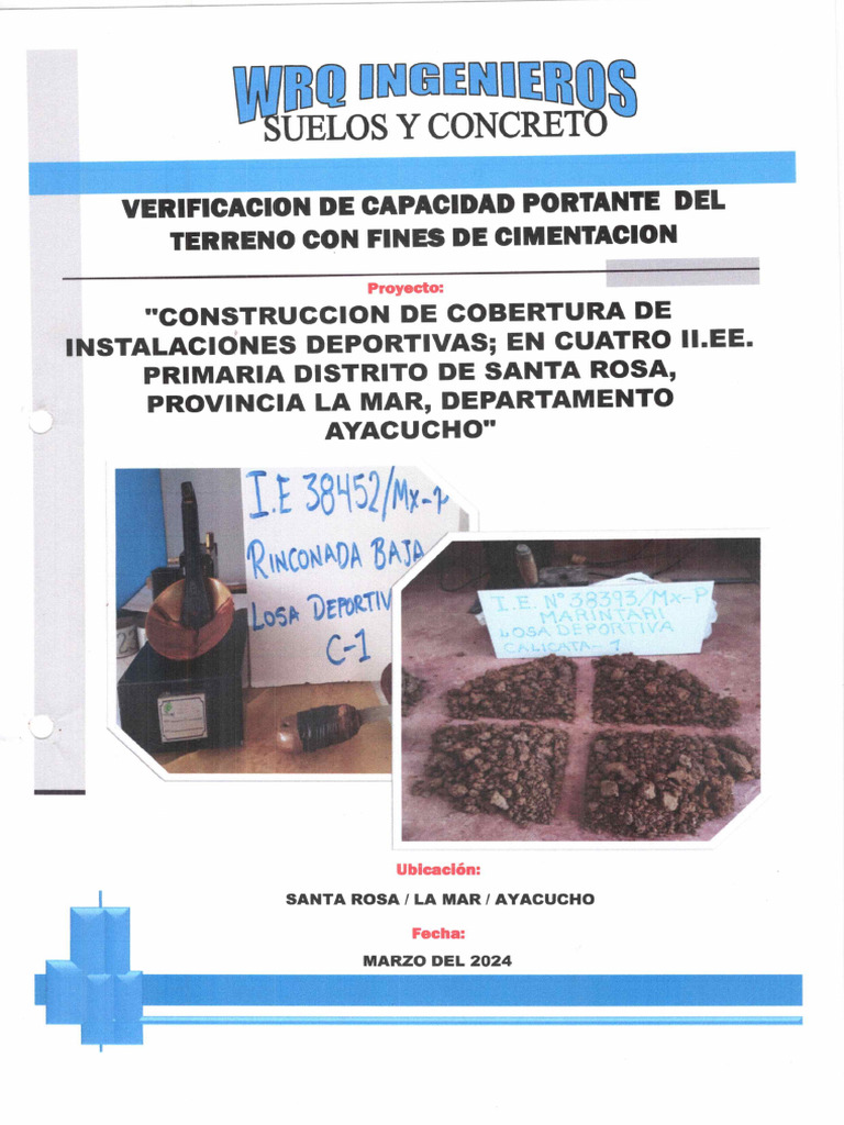 Estudio de Suelos | PDF