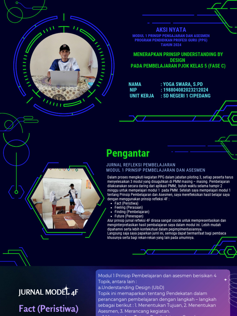 Aksi Nyata Modul 1 Prinsip Pengajaran Dan Asesmen Program Pendidikan Profesi Guru (PPG) Tahun ...