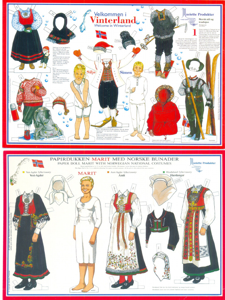 Norway Paper Dolls 3 (Converted) | PDF