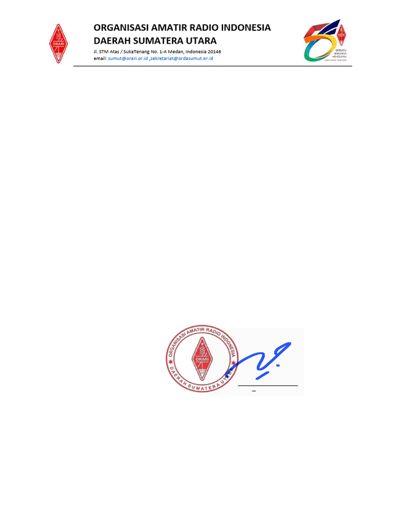 163 - Undangan RATAS - UNAR - Signed | PDF