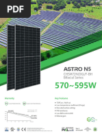(ASTRONERGY) Datasheet - ASTRO N5 - 560 - 580 N-TYPE - MONOFACIAL | PDF ...