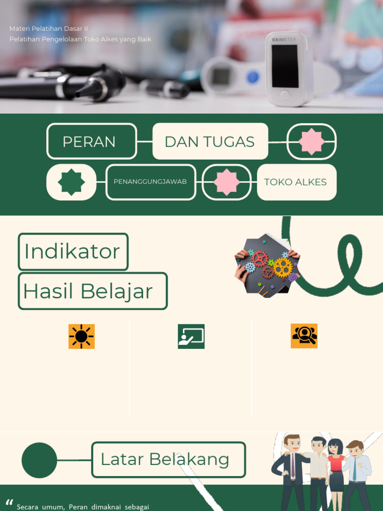 Rev 2025 Mpd2_ Peran Dan Tugas Pj Pada Toko Alkes (1) | PDF