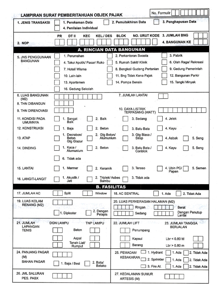 Format Permohonan Lspop | PDF