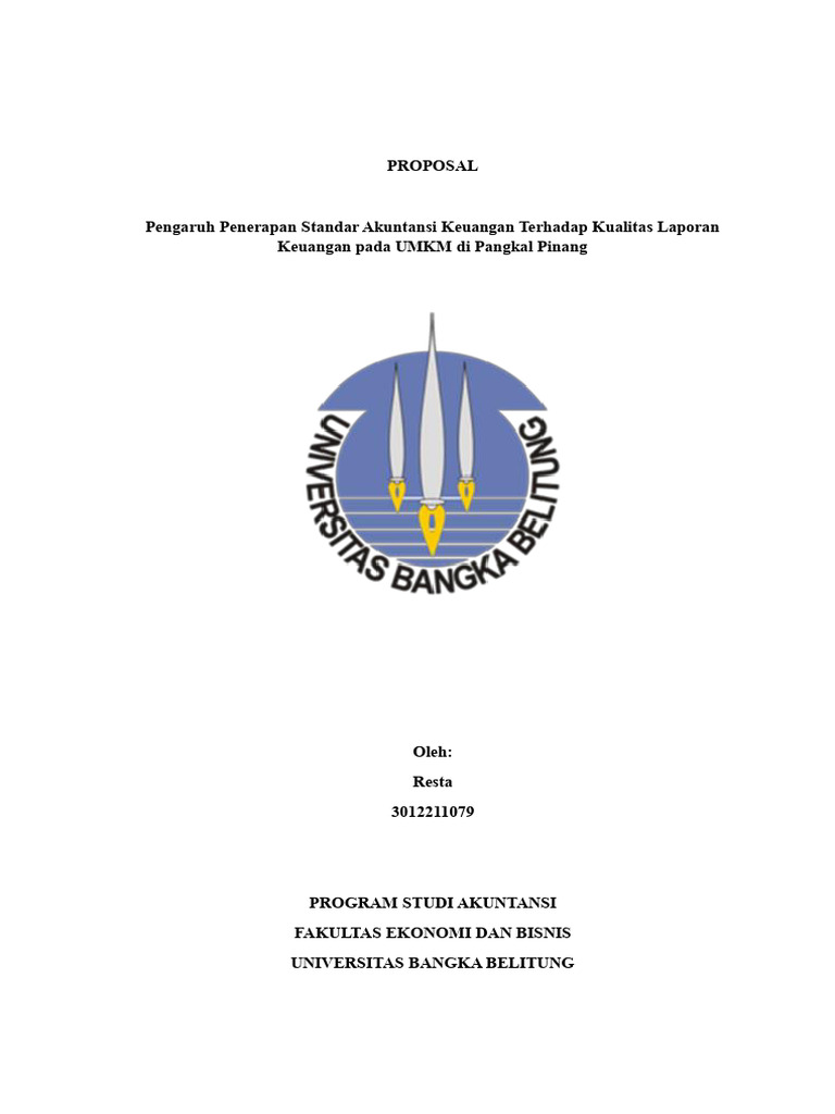 Proposal Resta Metopen-1 | PDF