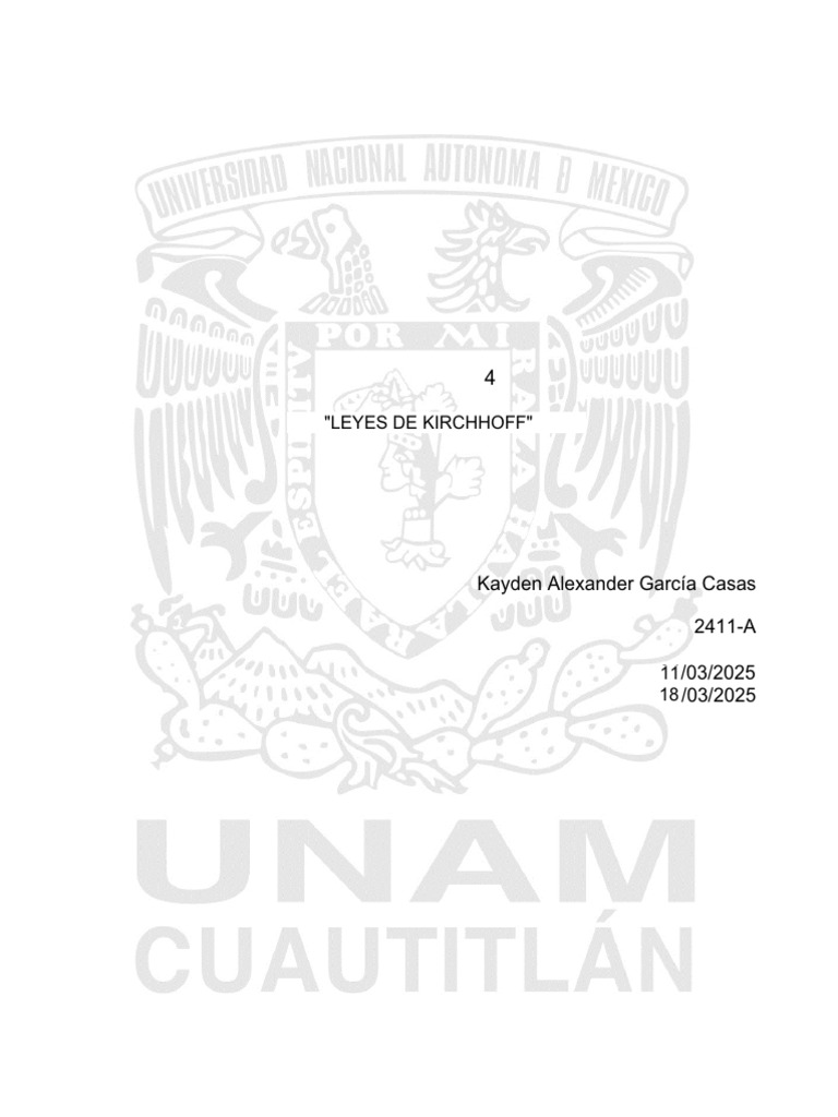 Reporte Práctica 4 | PDF | voltaje | Resistencia Eléctrica y Conductancia