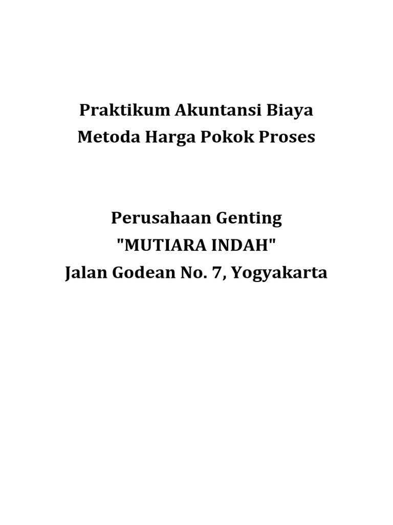 Genting Mutiara Indah | PDF