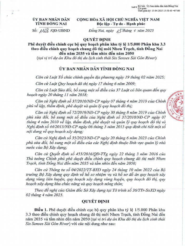 2025 QD 1168 | PDF