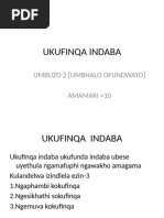 Types of Amabizo in Zulu Language | PDF