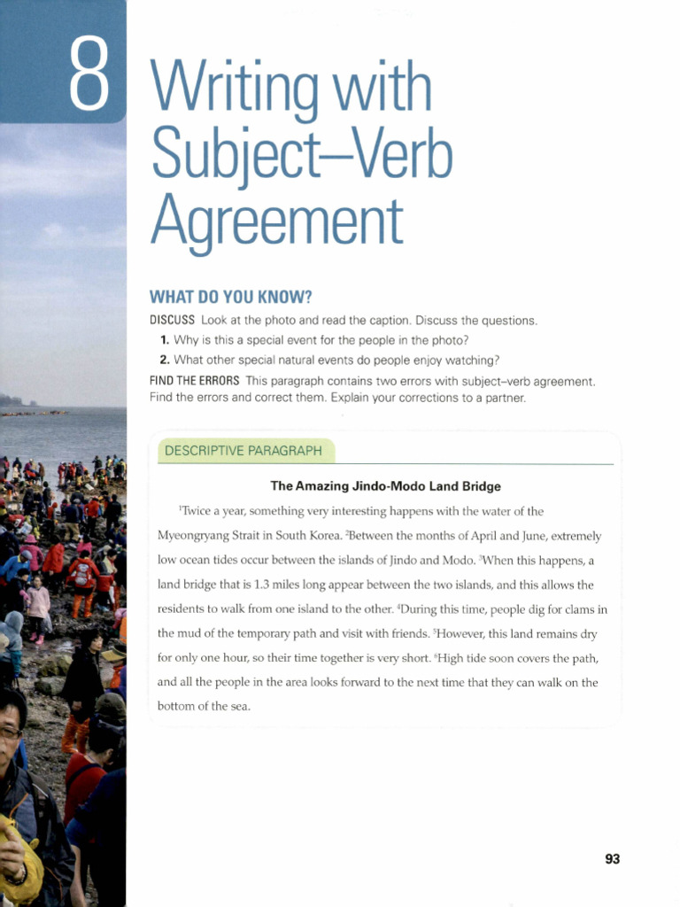 Verb Agreement | PDF