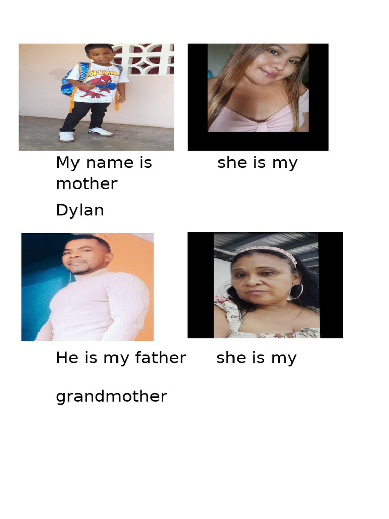 Family Relationships in English | PDF