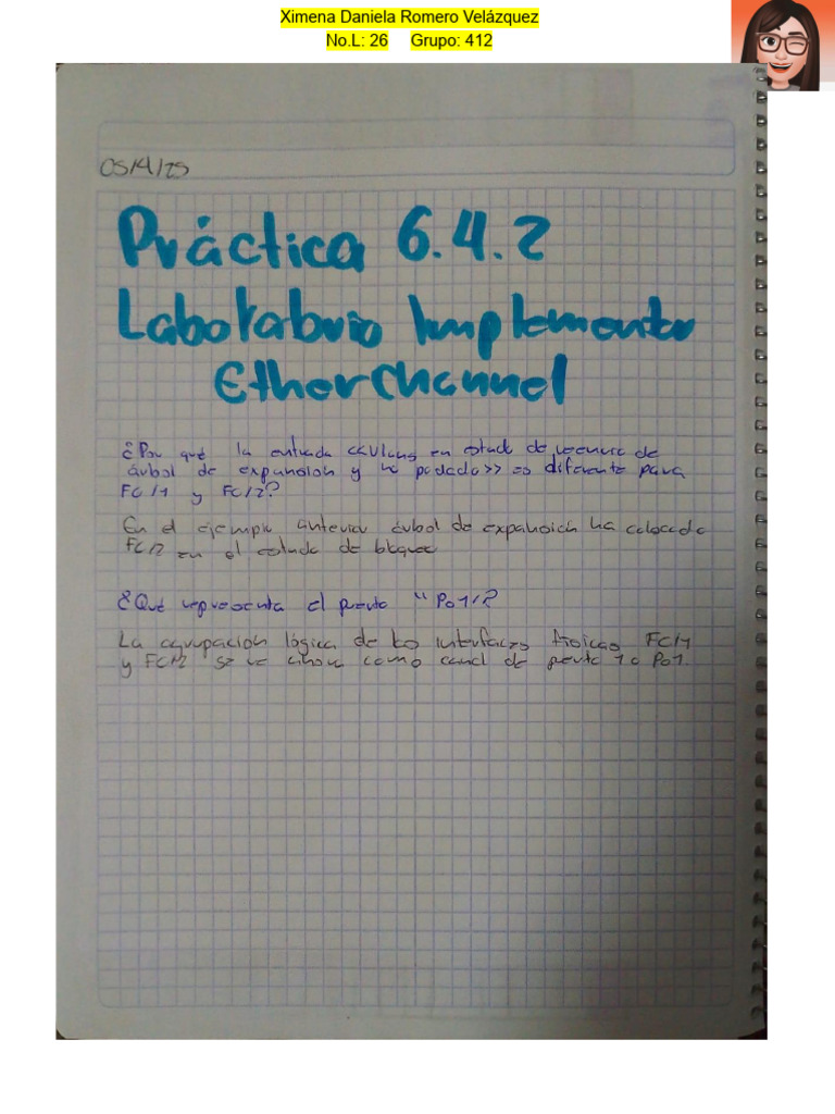 6.4.2 Laboratorio - Implementar EtherChannel | PDF | Protocolos de internet | Ciencias de la ...