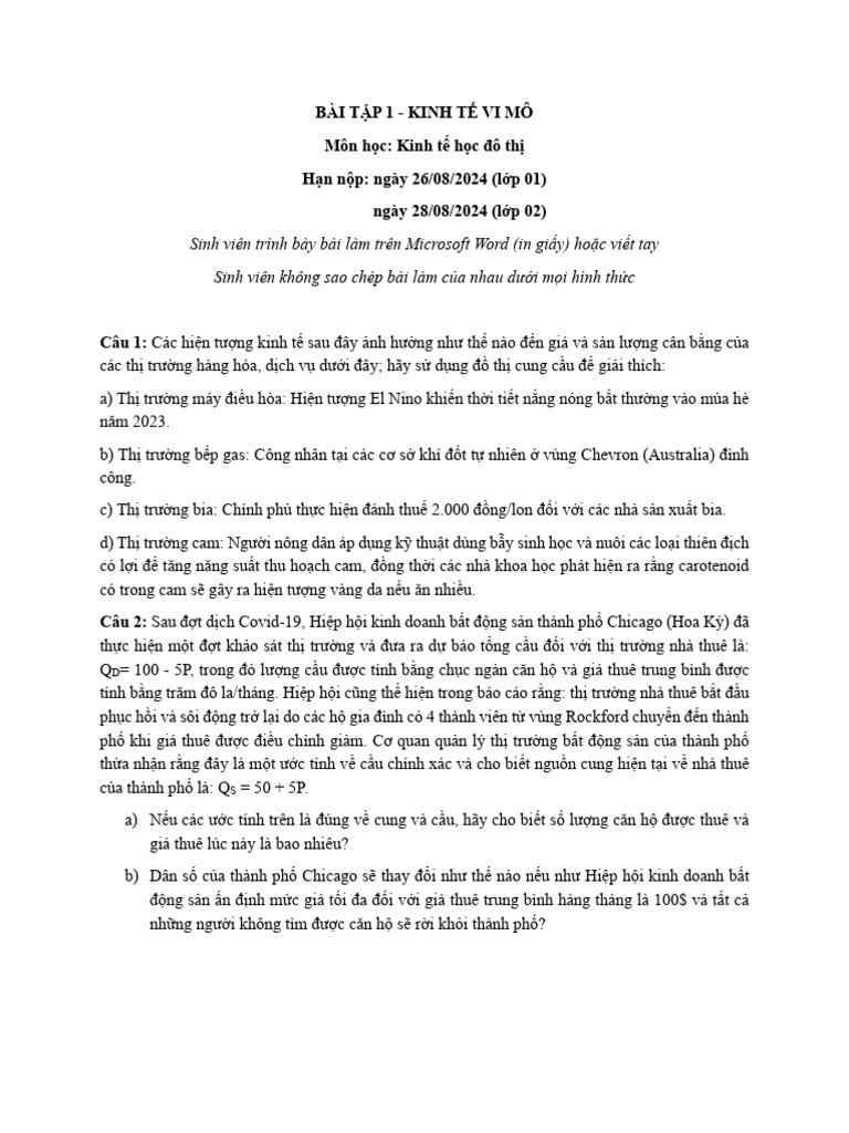 2024 Bai Tap 1 | PDF