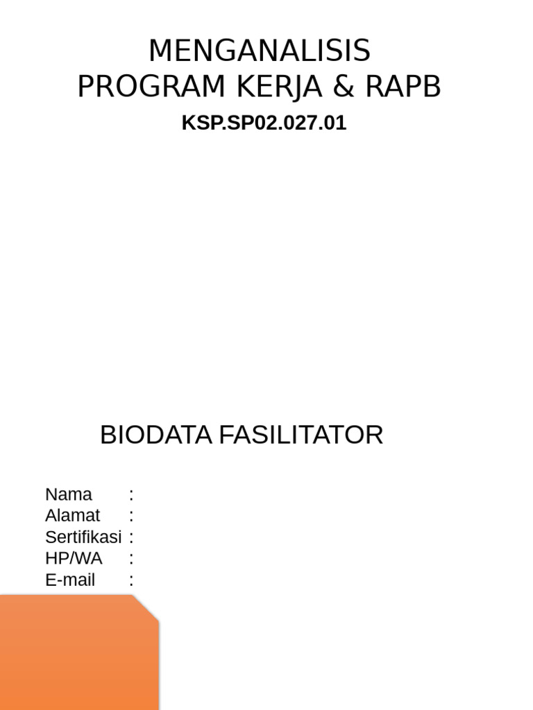 13.KJK - SP02.027.01 Menganalisis PK Dan RAPB | PDF