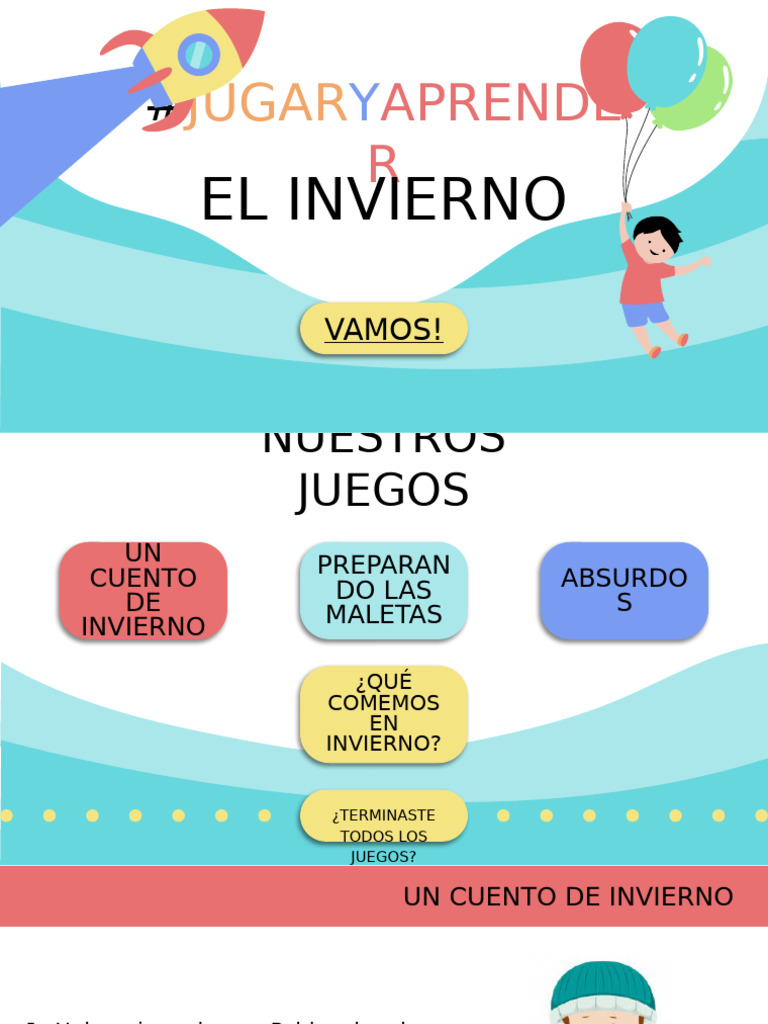 Juegos y cuentos de invierno para niños | PDF