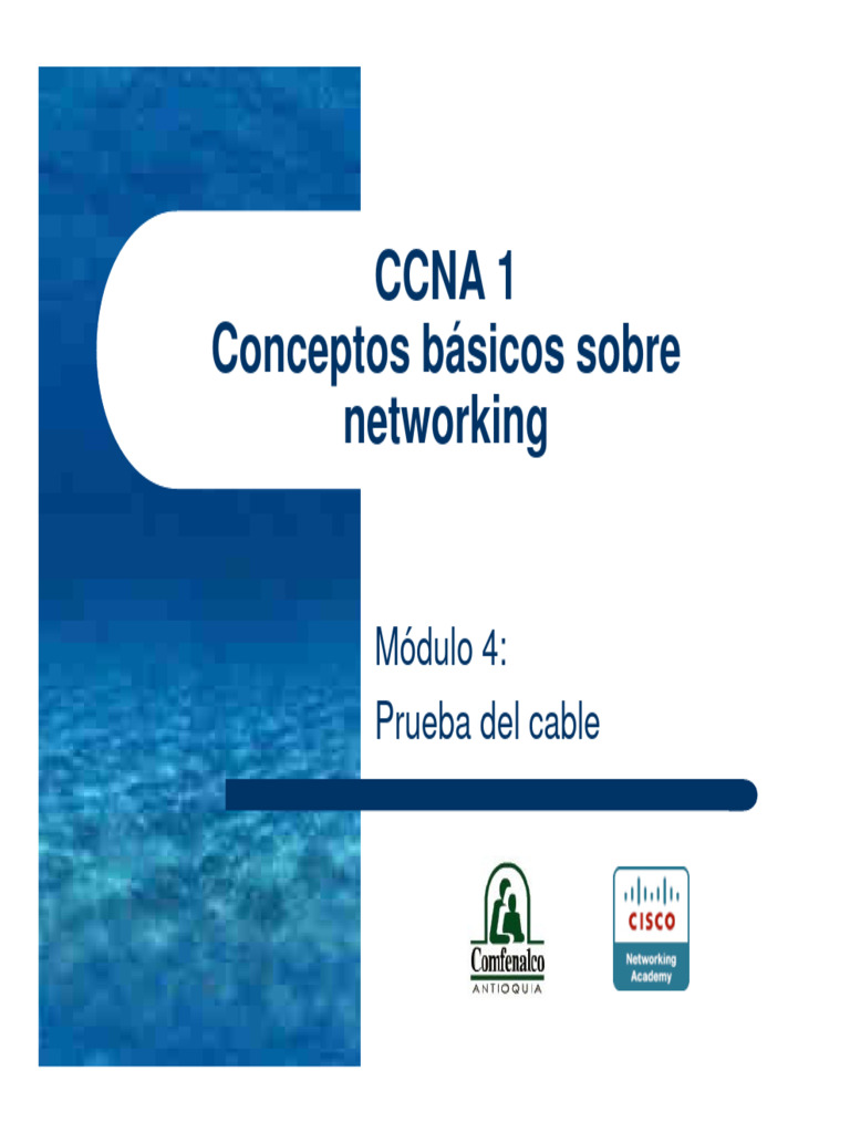 CCNA1 Mod4 | PDF | Decibel | Ingeniería Electrónica