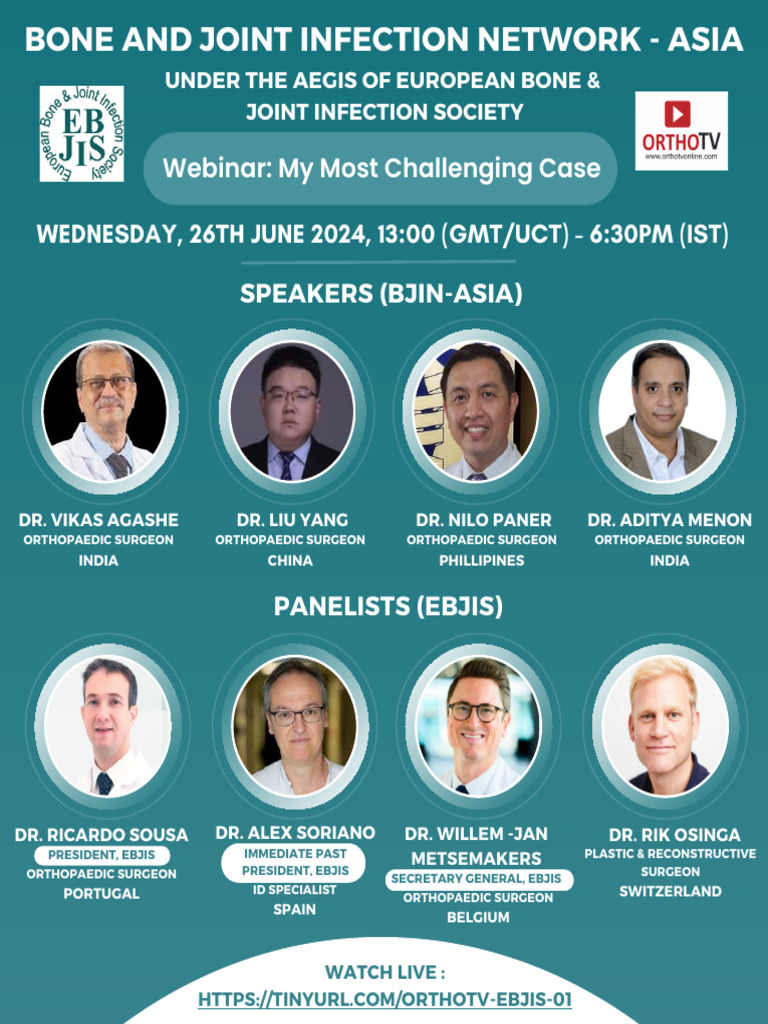 Bone and Joint Infection Network - Asia 01 | PDF