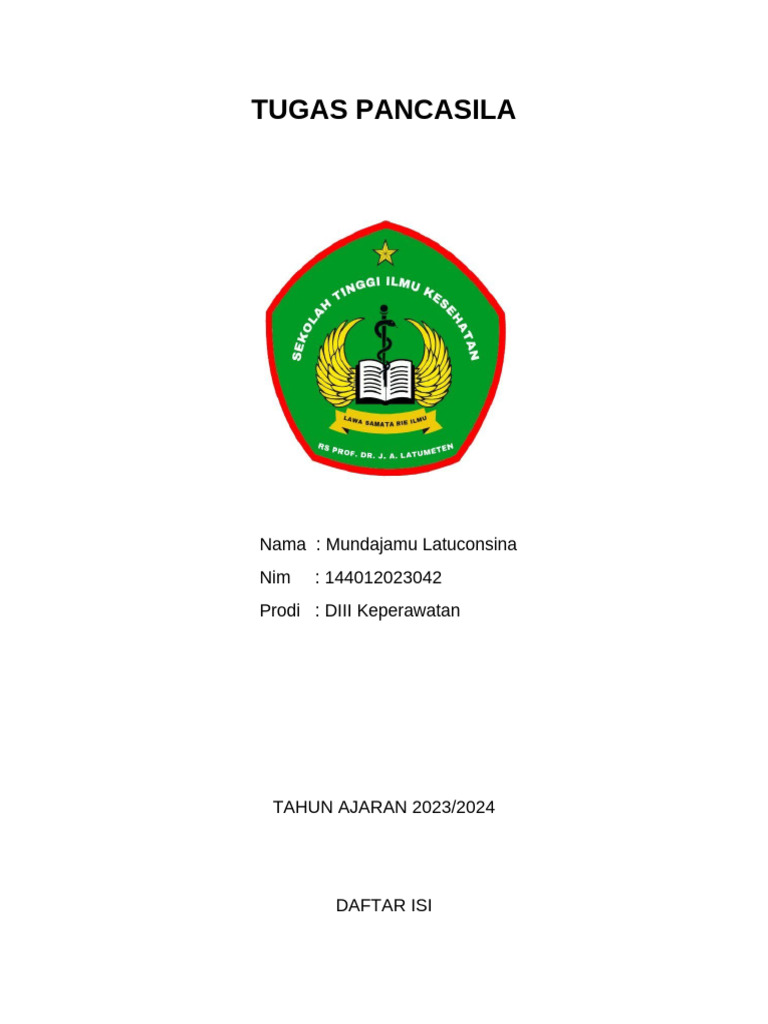 Tugas Pancasila | PDF