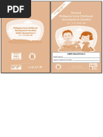 Revised Philippine ECCD Checklist | PDF | Shape | Word