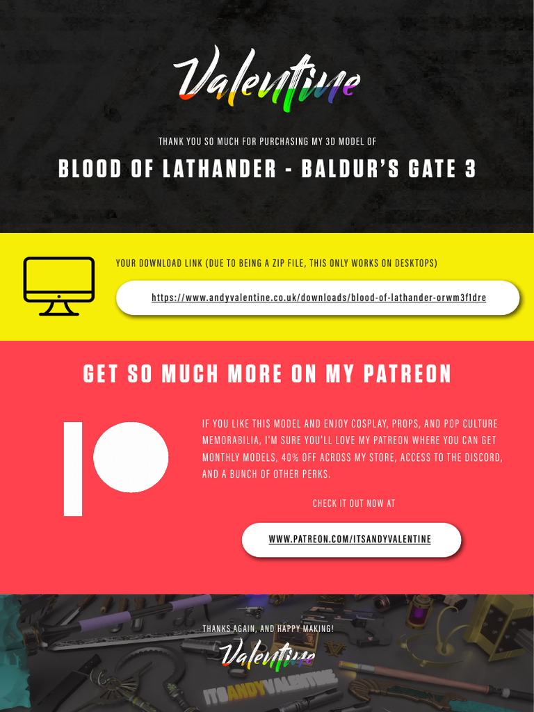 Blood of Lathander Download Instructions | PDF