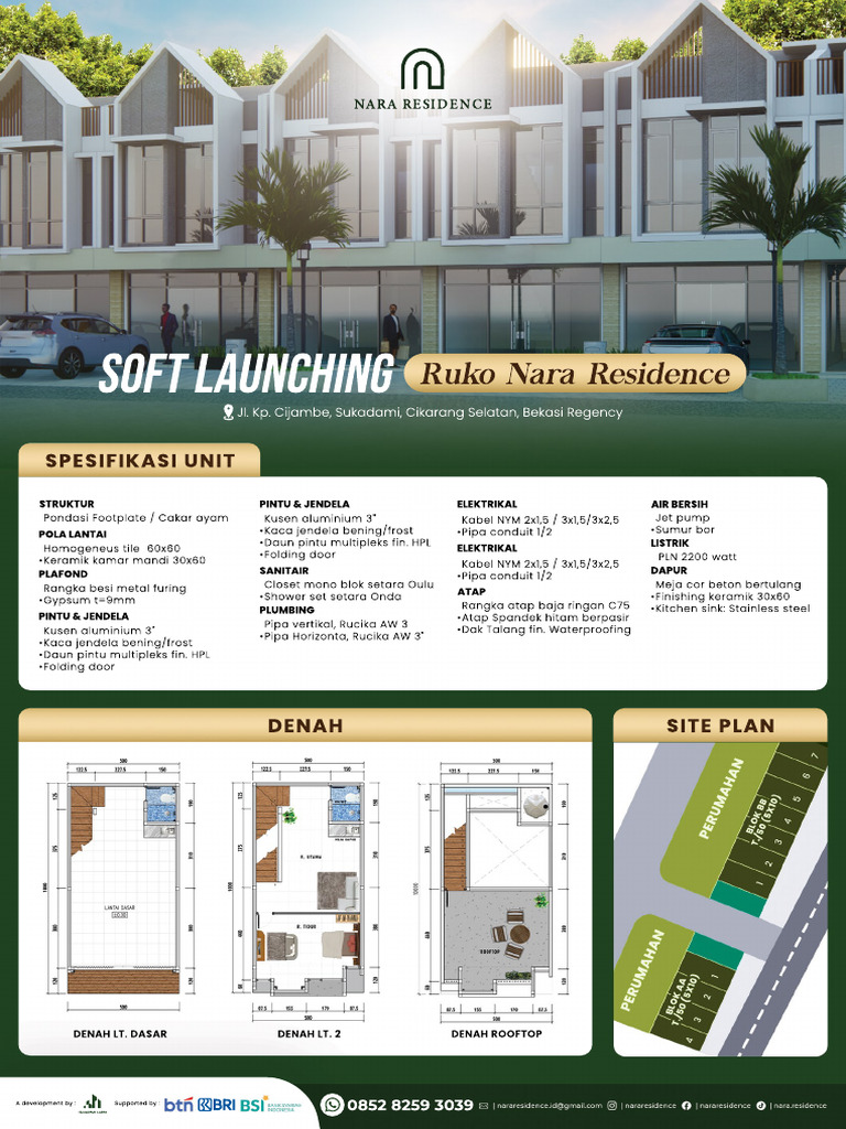 Ruko Design Belakang | PDF