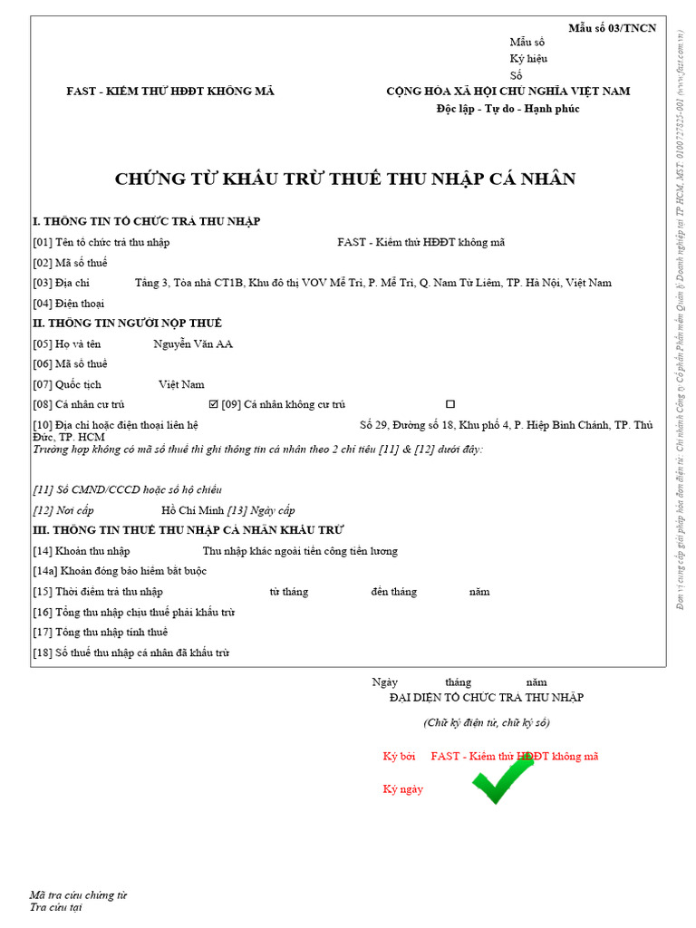 FI TT78 Chung Tu Khau Tru Thue TNCN | PDF