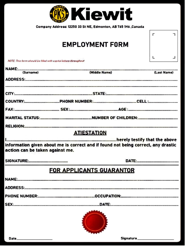Employment Documents 2 | PDF