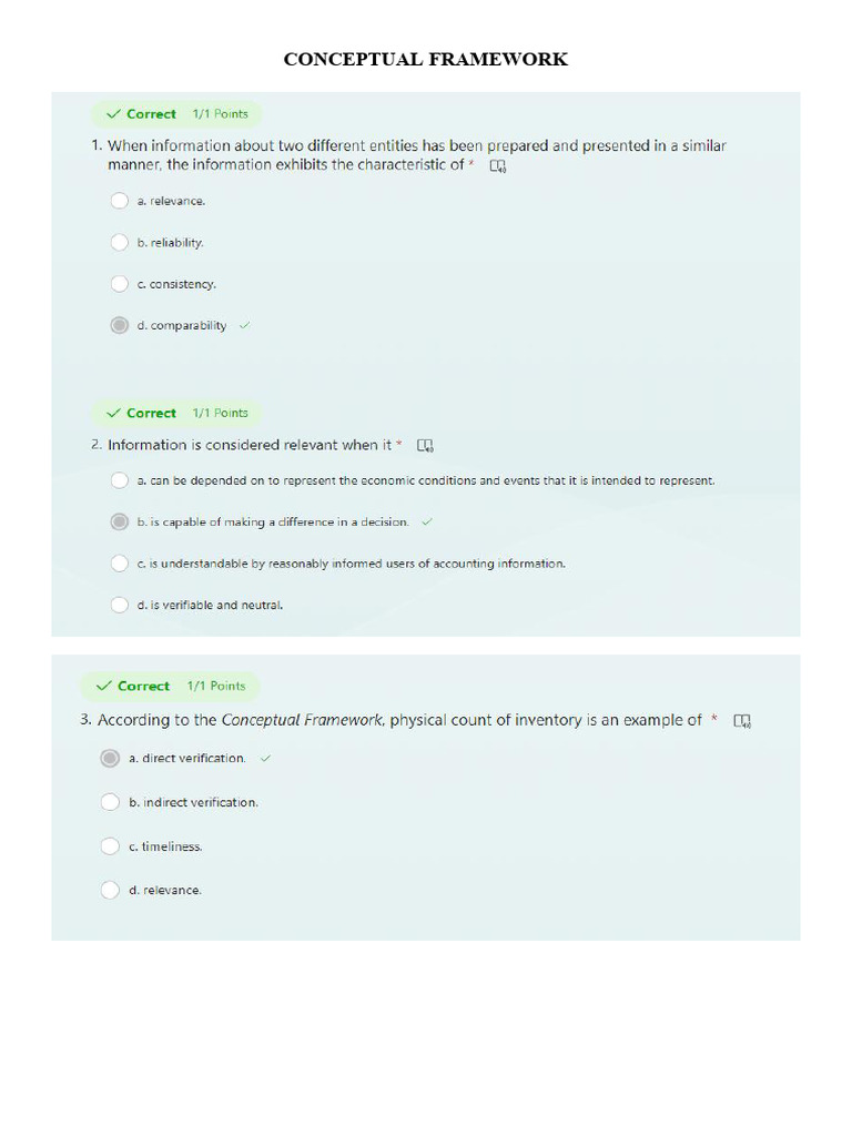Reviewer - Conceptual Framework | PDF