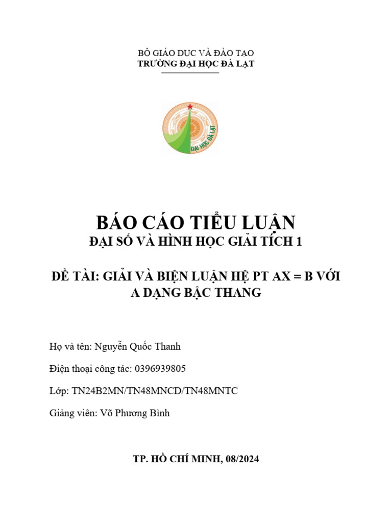 Tieu Luan | PDF