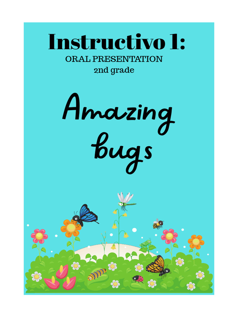 Presentación Oral: Insecto Creativo | PDF