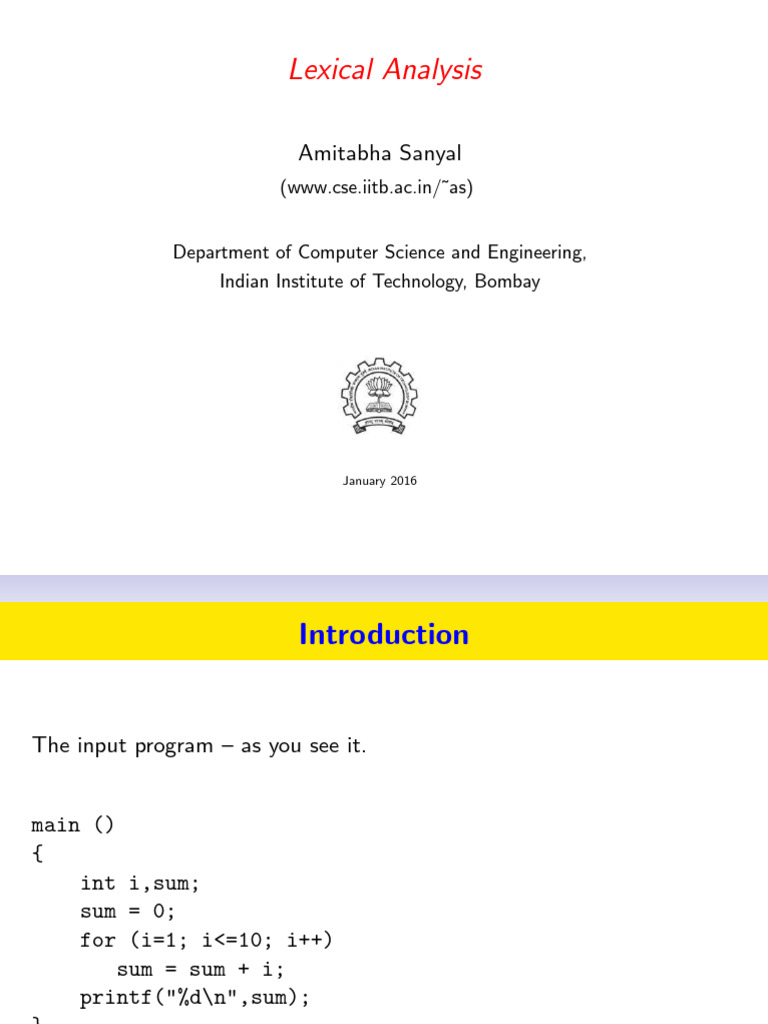 1_scanning-slides-sanyal-part1 | PDF | Integer (Computer Science) | Computer Programming