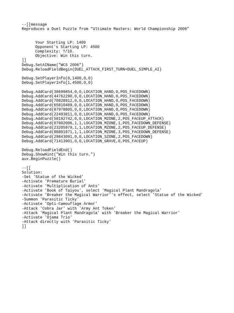 (WCS2006) 21 - Wriggle Out of That | PDF